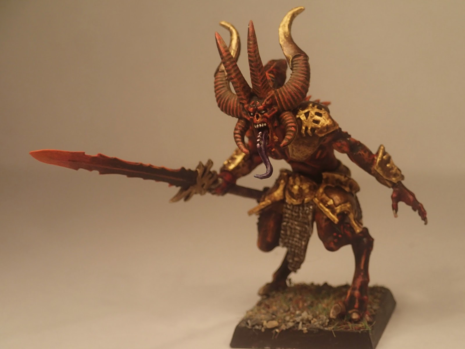 The Greater Army of Khorne: Converted Herald of Khorne