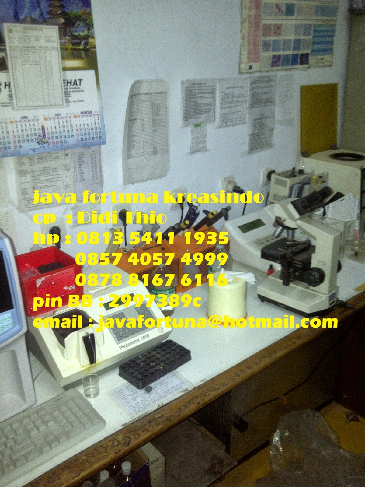 JUAL HEMATOLOGY ANALIZER: JUAL PHOTOMETER RIELLE 5010