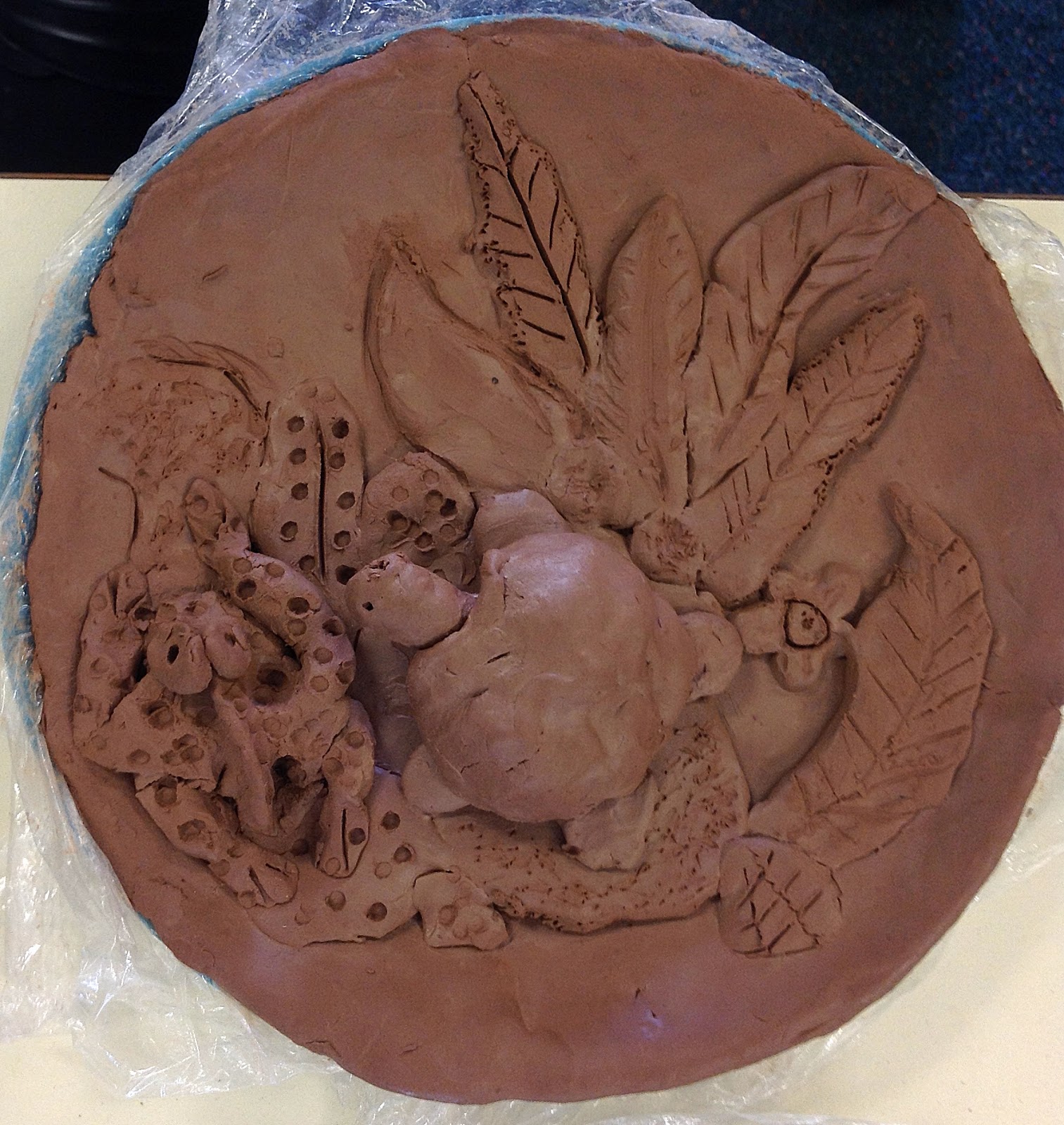CLAY WORK - Low Relief Sculpture - Year 5 and 6