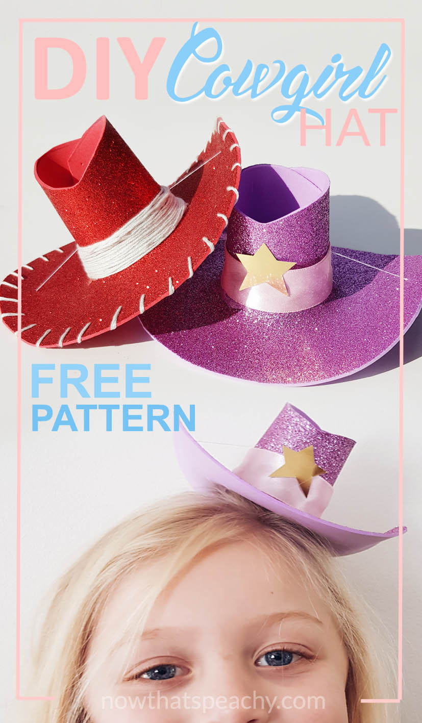 How to make a Mini Cowgirl / Cowboy Hat DIY | Now thats Peachy