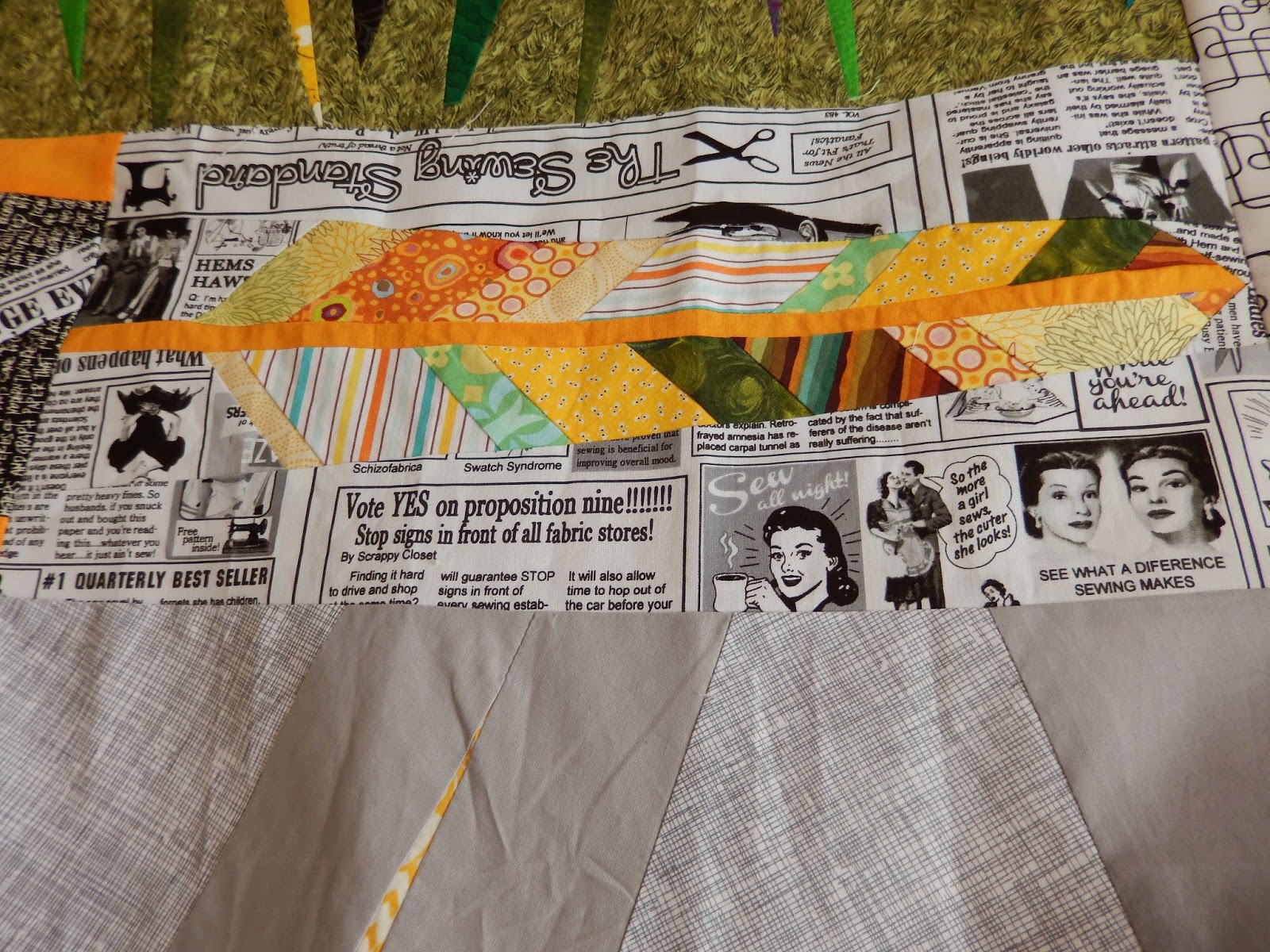 Quilting Mod : Round Robin - Laura's Quilt