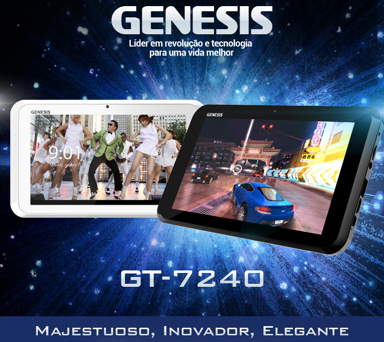 Um Gamer: Tablet genesis gt-7240