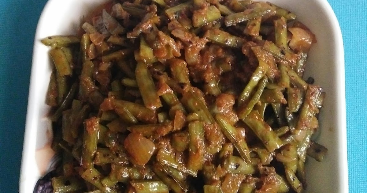 Sujatas Recipes: Gavar bhaji recipe / how to make cluster beans recipe ...