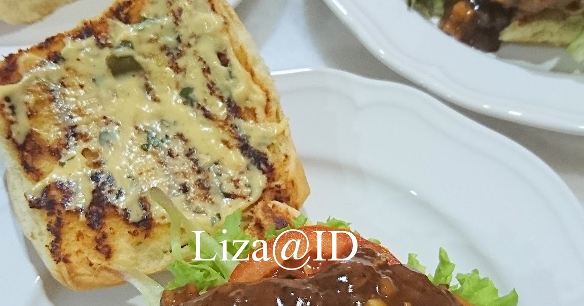 INTAI DAPUR: Chicken Chop Burger....