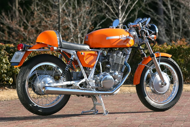 Racing Cafè: Yamaha SR No.28 by Custom House Stinky