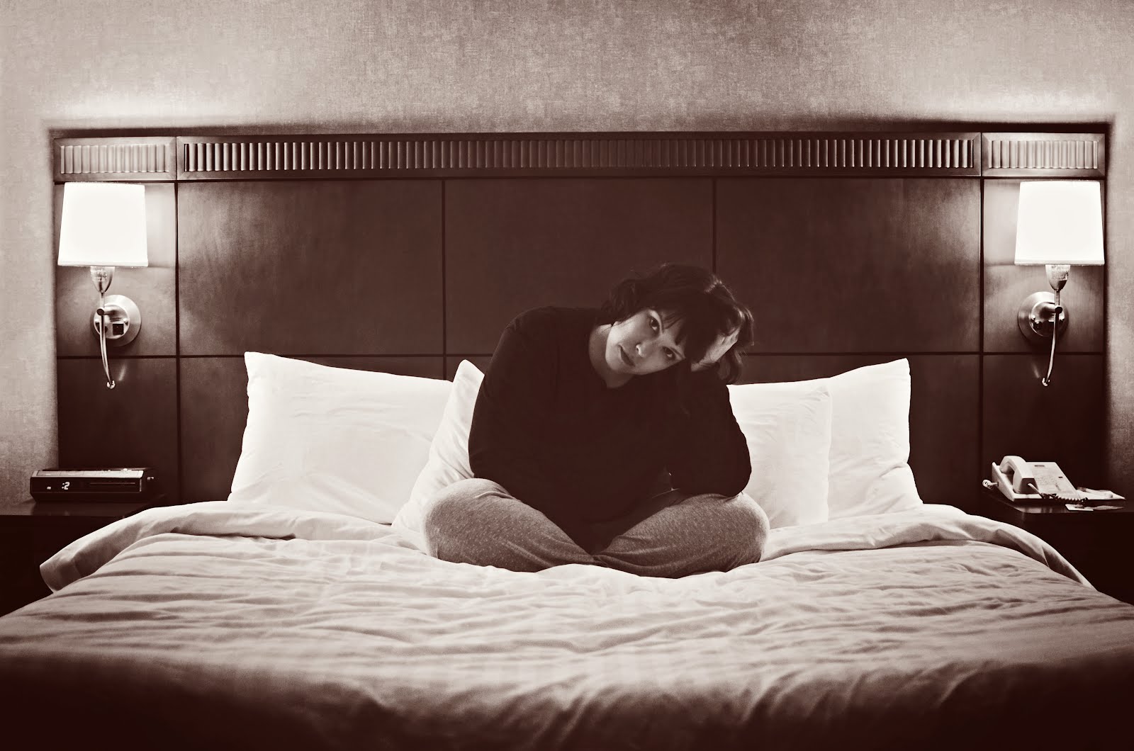 Human Behavior: All alone in a hotel room