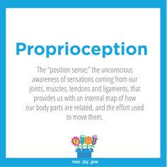 Raising My Little Superheroes : What is Sensory Proprioception?