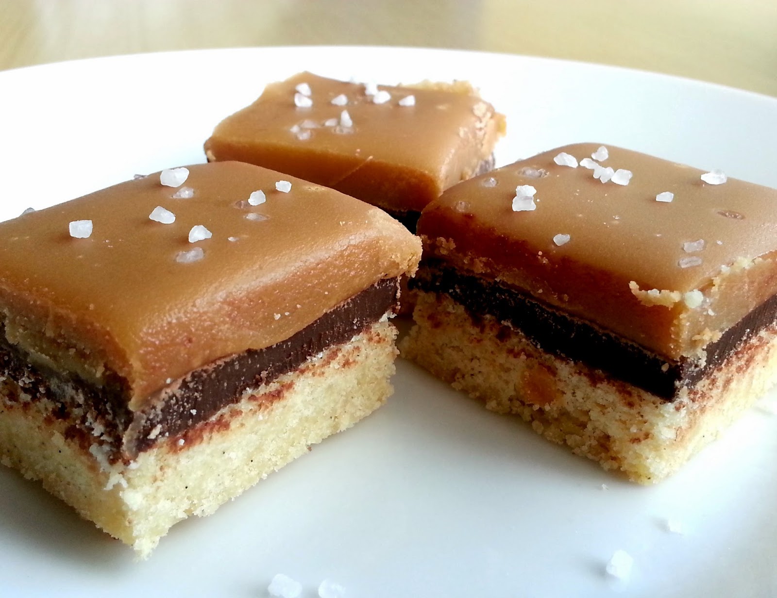 My sugar coated life...: Salted caramel shortbread