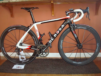 De Rosa Bicycles - BIKEADELIC: De Rosa King RS with Lightweight Wheels