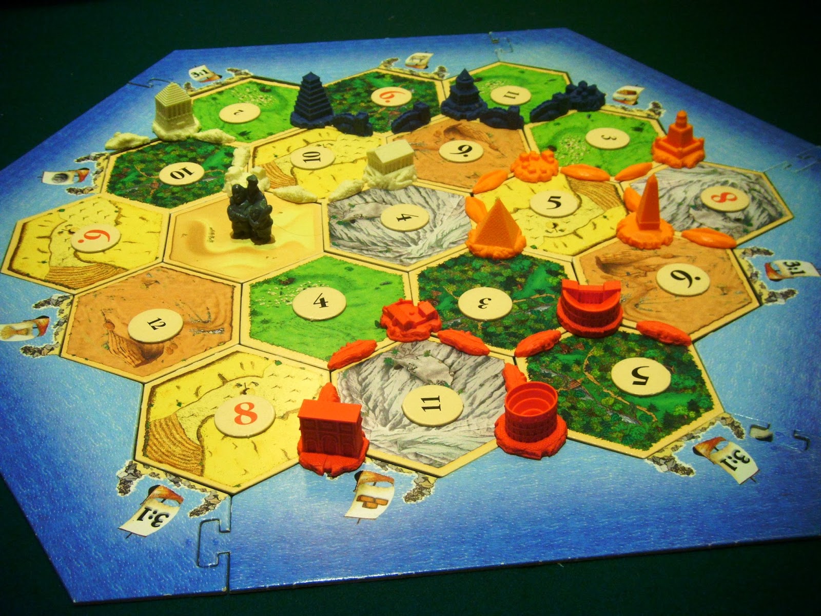 El viernes toca... JUGAR!!: FICHAS PARA CATAN - 01/02/2014