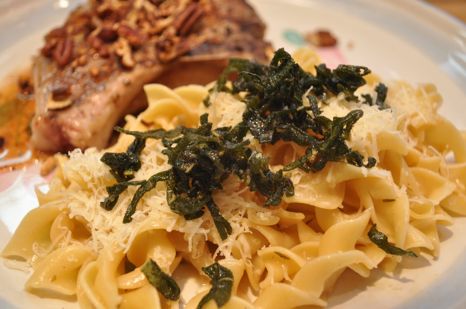 Kate's Kitchen: Buttered Noodles with Toasted Sage