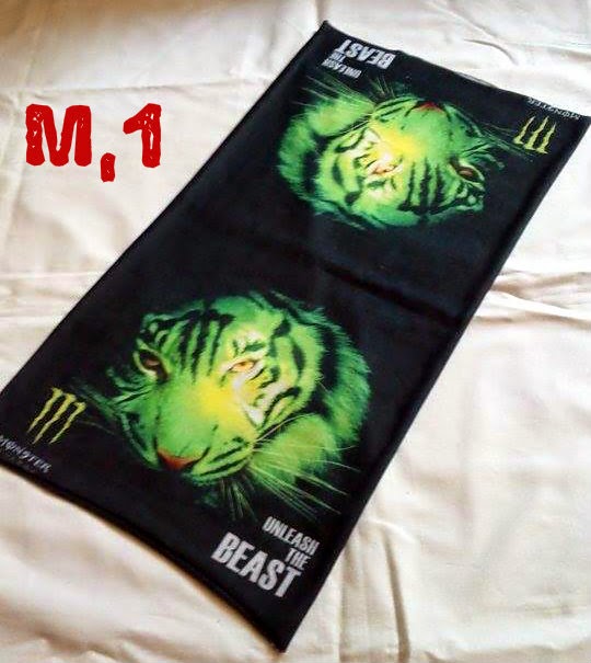 Mayahs Collection: HEADBUFF / SARUNG KEPALA / MUKA MONSTER