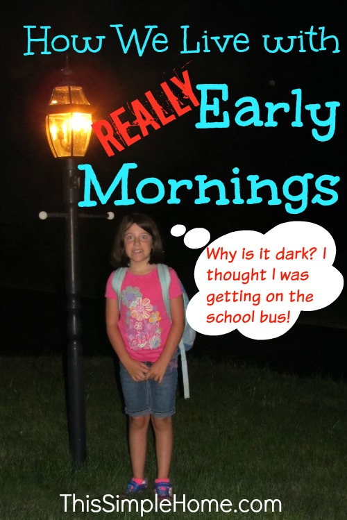 4 Ways to Help Children to Cope with Early Mornings - This Simple Home