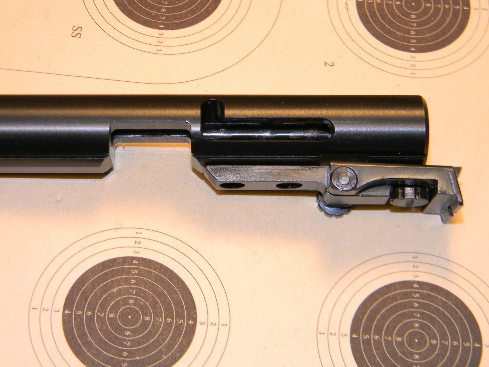Another Airgun Blog: Quick Rear Sight for a Crosman 1377