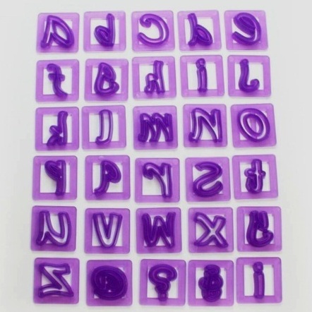 mybaking tools: Alphabet Cutter