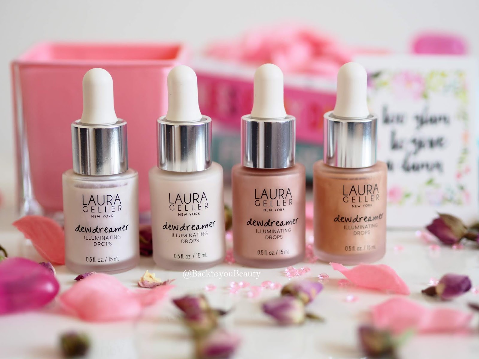 Laura Geller Launches Dewdreamer Illuminating drops – it’s glow time!