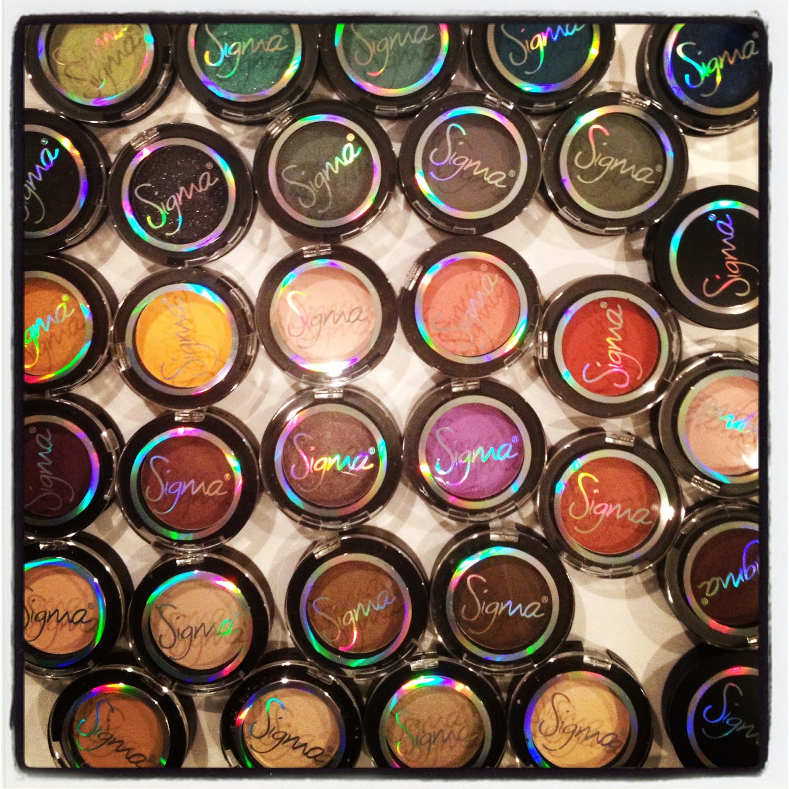 makeupbytiffanyd: New Sigma Individual Eye Shadow SWATCHES