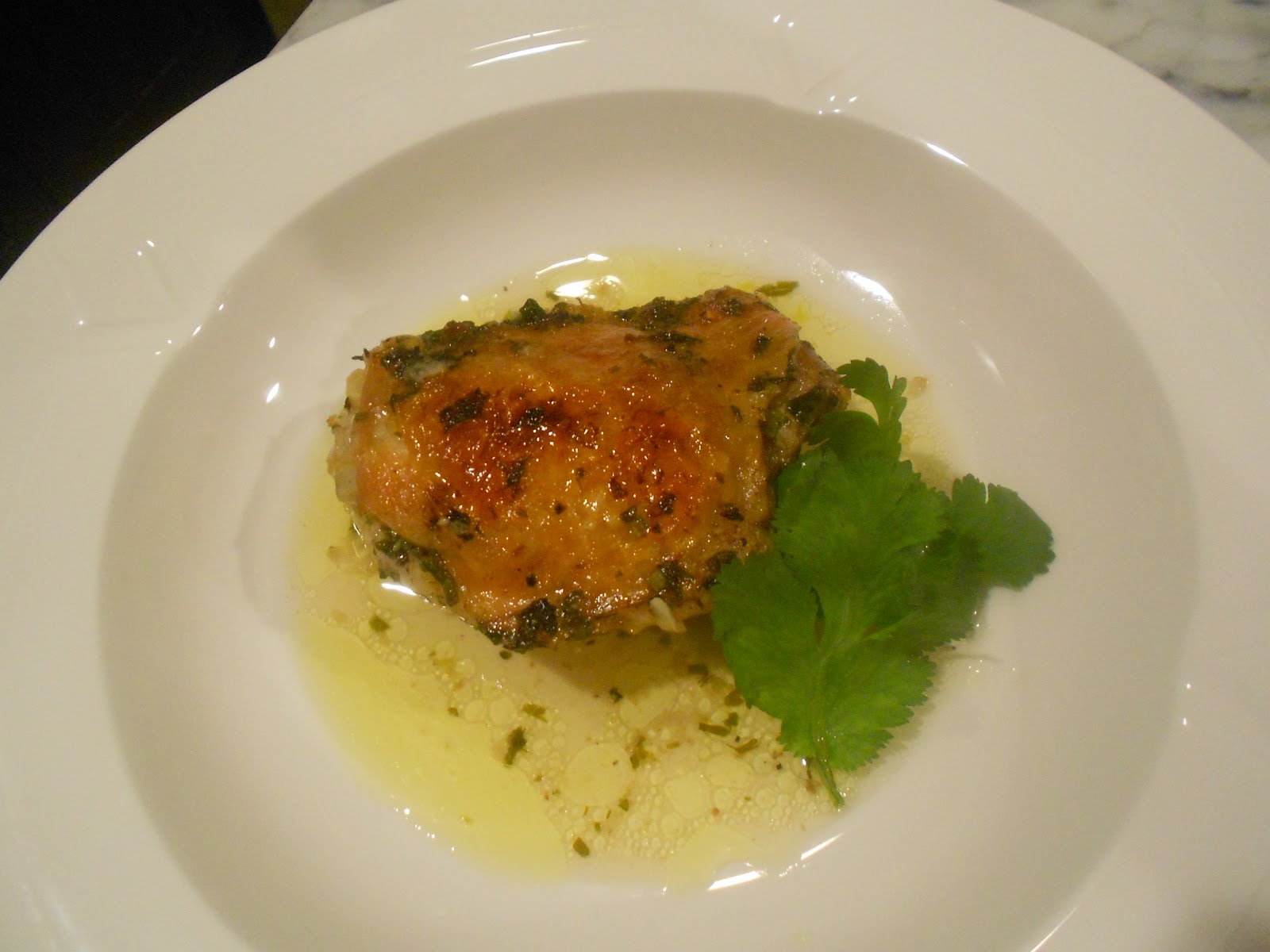 Foodie Lovely: Easy Cilantro Infused Chicken