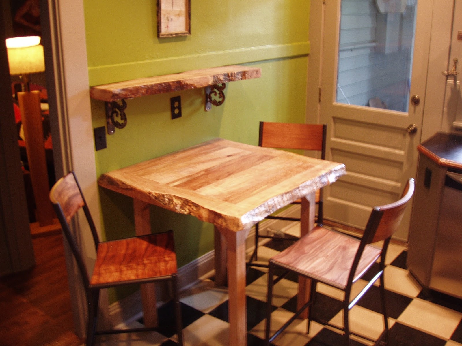 driftedge woodworking: Custom Order Live Edge Kitchen Table and ...