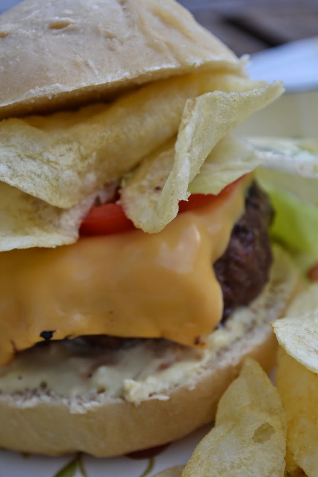 Bobby Flay's Crunch Burger