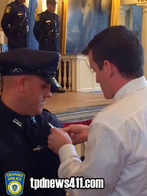 tpdnews: Graduation day extra special for Quincy Police officer.