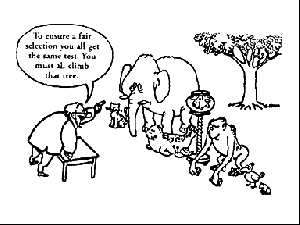 More Talk on Standardized Testing