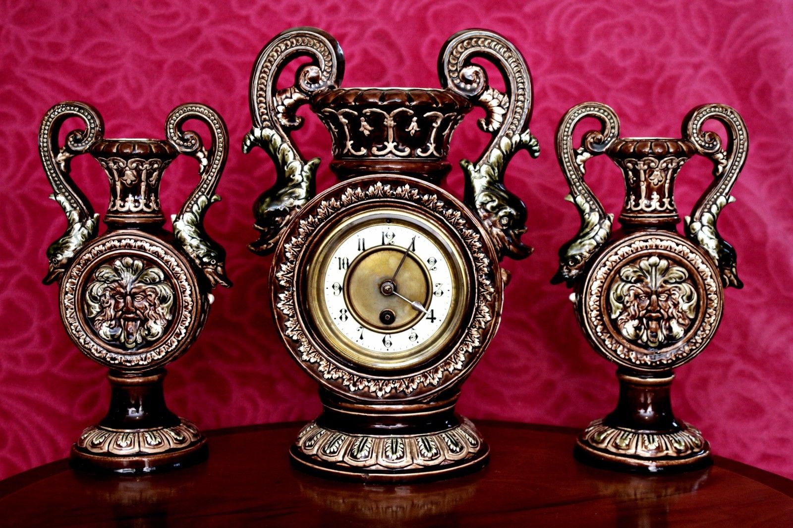 Glazed and Confused: Majolica Clocks