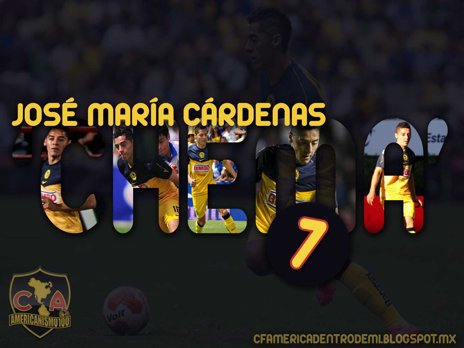Soy Americanista: José María Cárdenas 7 • Jugadores Club América • AP2O12