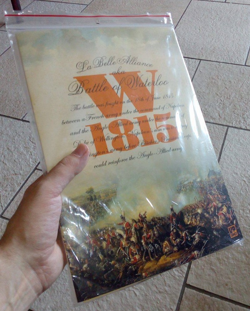 idee ludiche: W1815, LA BATTAGLIA DI WATERLOO CONDENSATA IN 15 MINUTI