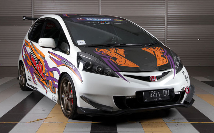 Modified Honda Jazz