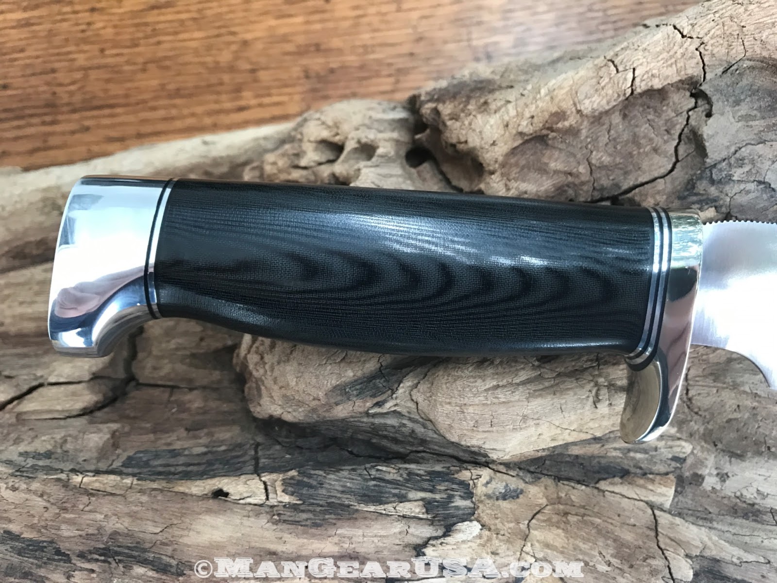 Man Gear: Randall Made Model 22 Outdoorsman Black Micarta