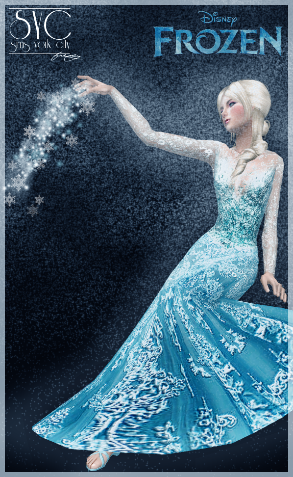 Sims York City: Request Elsa Dress for Sparx Light (EXCEPTION)