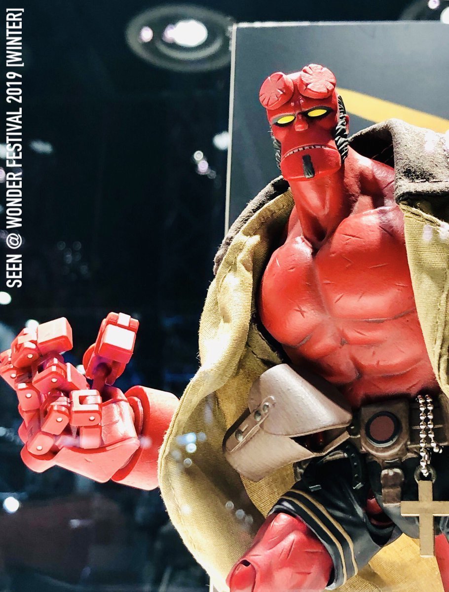 Hellboy 1/12 In-Hand Play Demo Videos from 1000Toys/SENTINEL