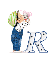 Alfabeto de nene con perrito. - Oh my Alfabetos!