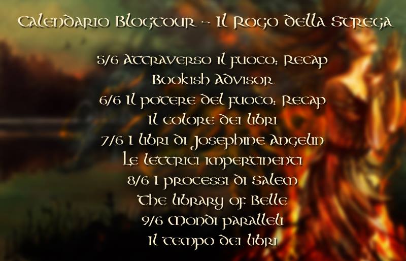 The library of Belle: Blogtour "il rogo della strega" di Josephine Angelini