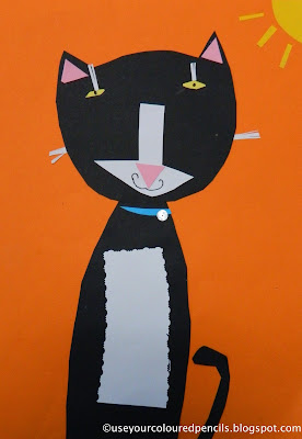 Use Your Coloured Pencils: More Cat Collages