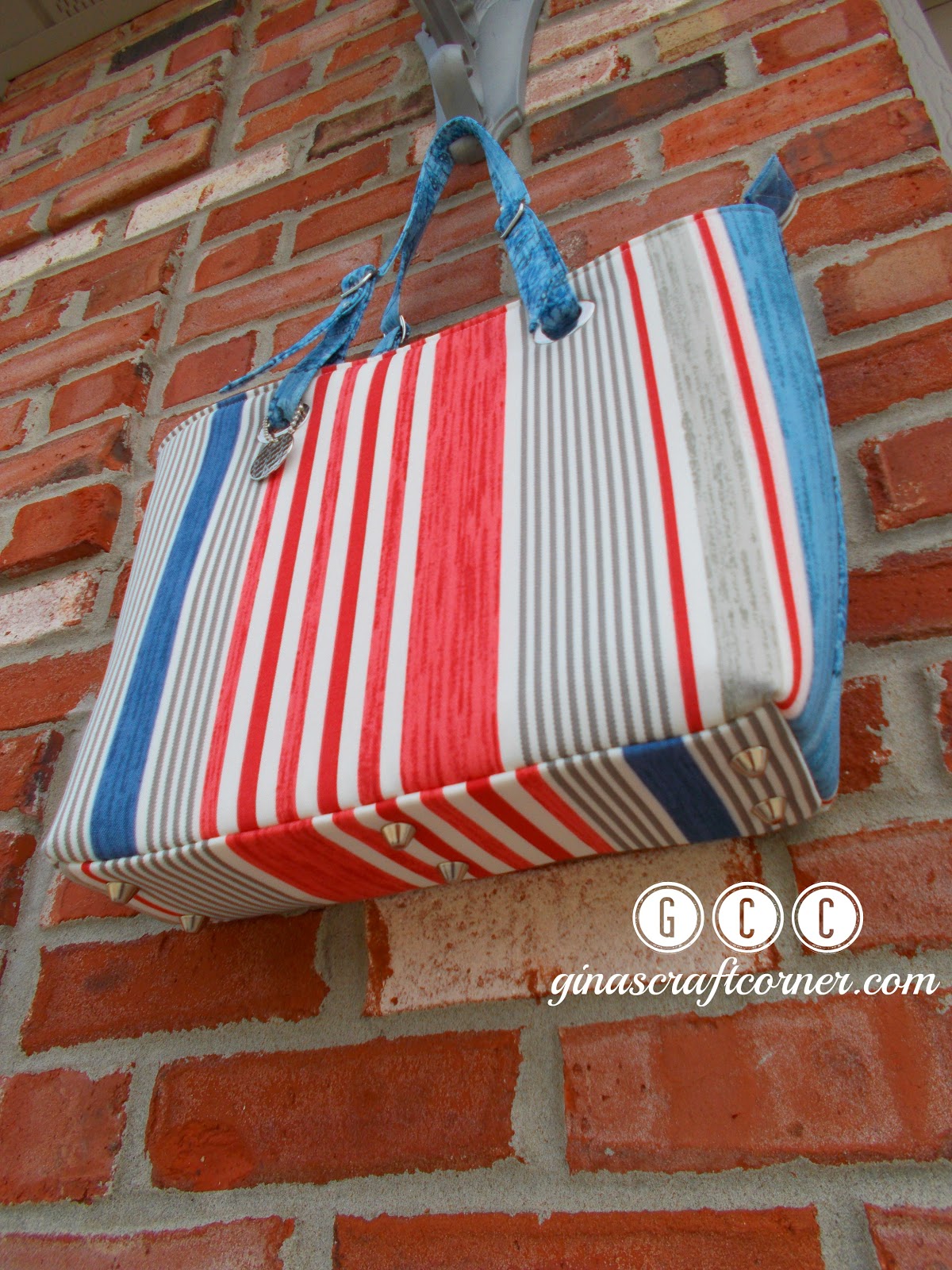 A Great 4th of July Tote! — Gina's Craft Corner