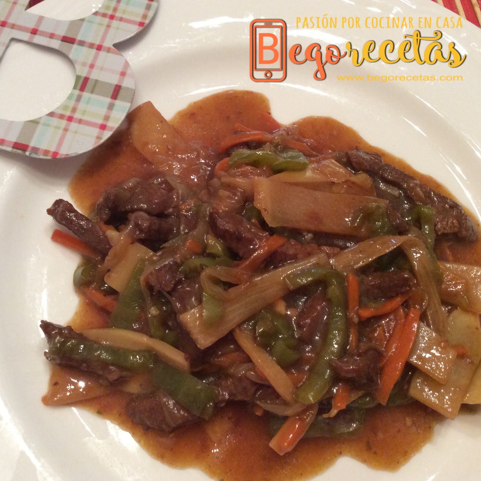 Ternera en salsa de ostras | BEGORECETAS