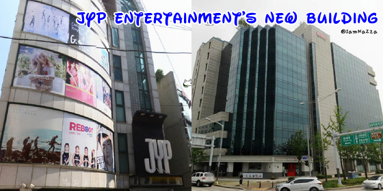 พิกัดตึกใหม่ของค่ายเพลง JYP - JYP Entertainment's New Building Location ...