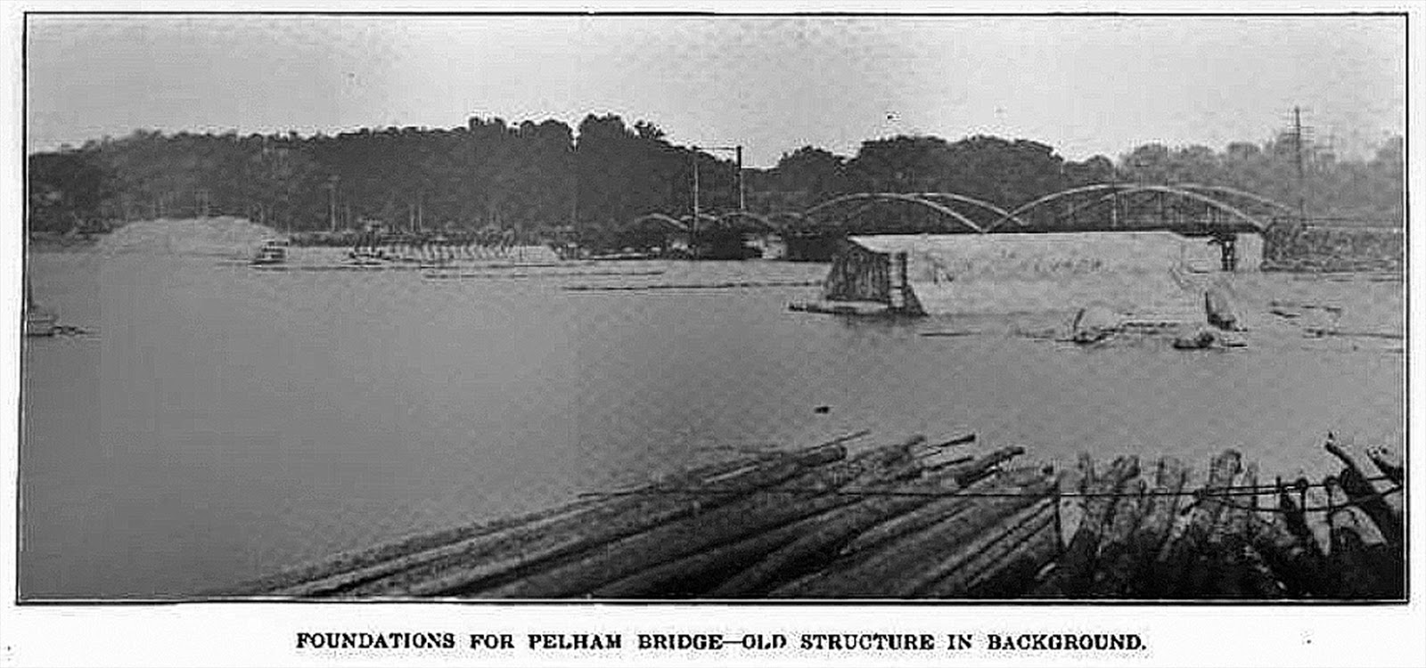 Historic Pelham: Construction of the Concrete Arch Pelham Bridge