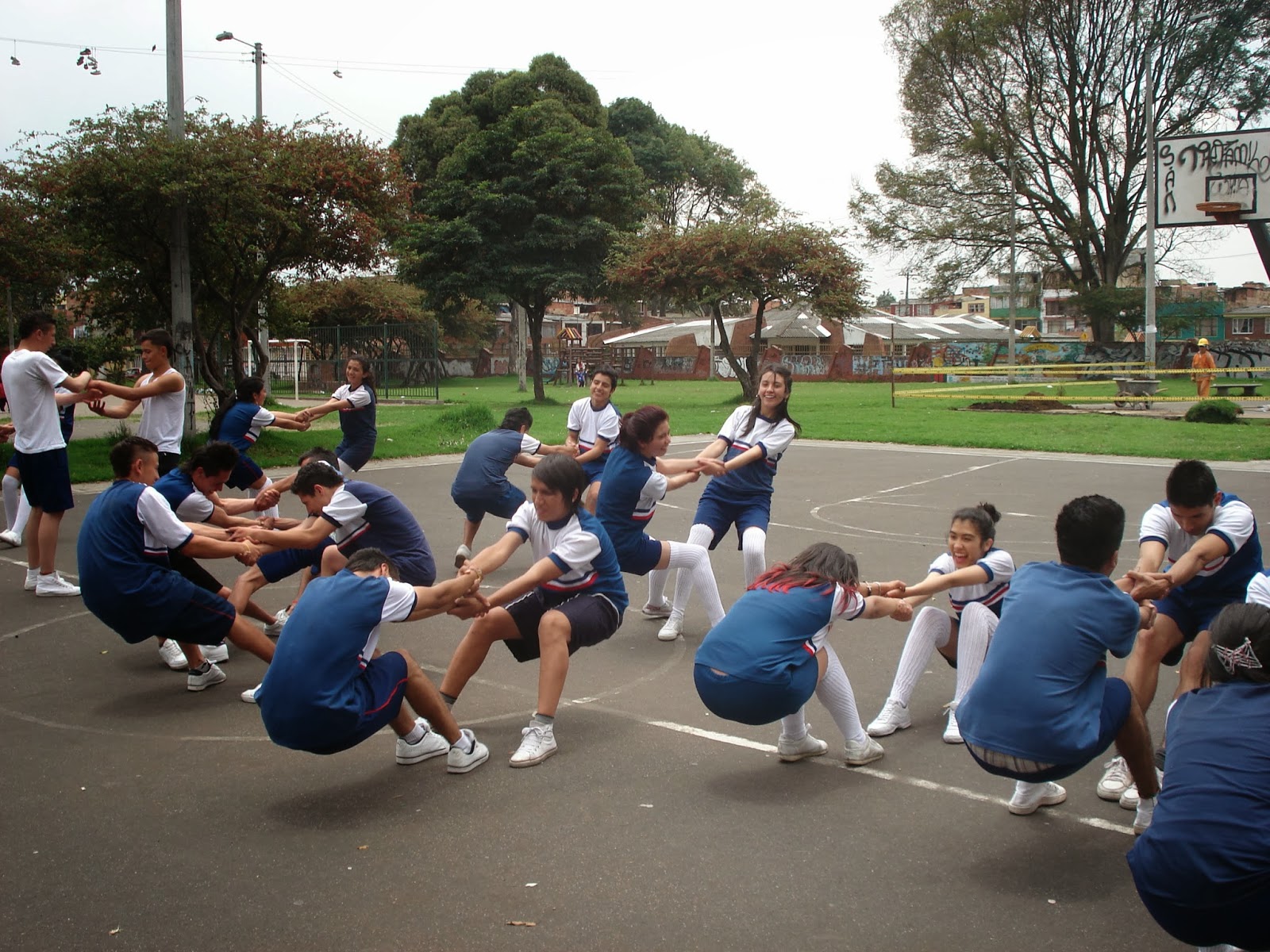 Colegio Garcés Navas: Fuerza Muscular