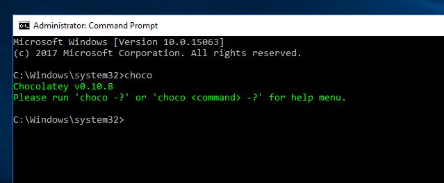 Chocolatey Nedir ? Nasıl Kurulur ? (Choco) ~ IT BLOG