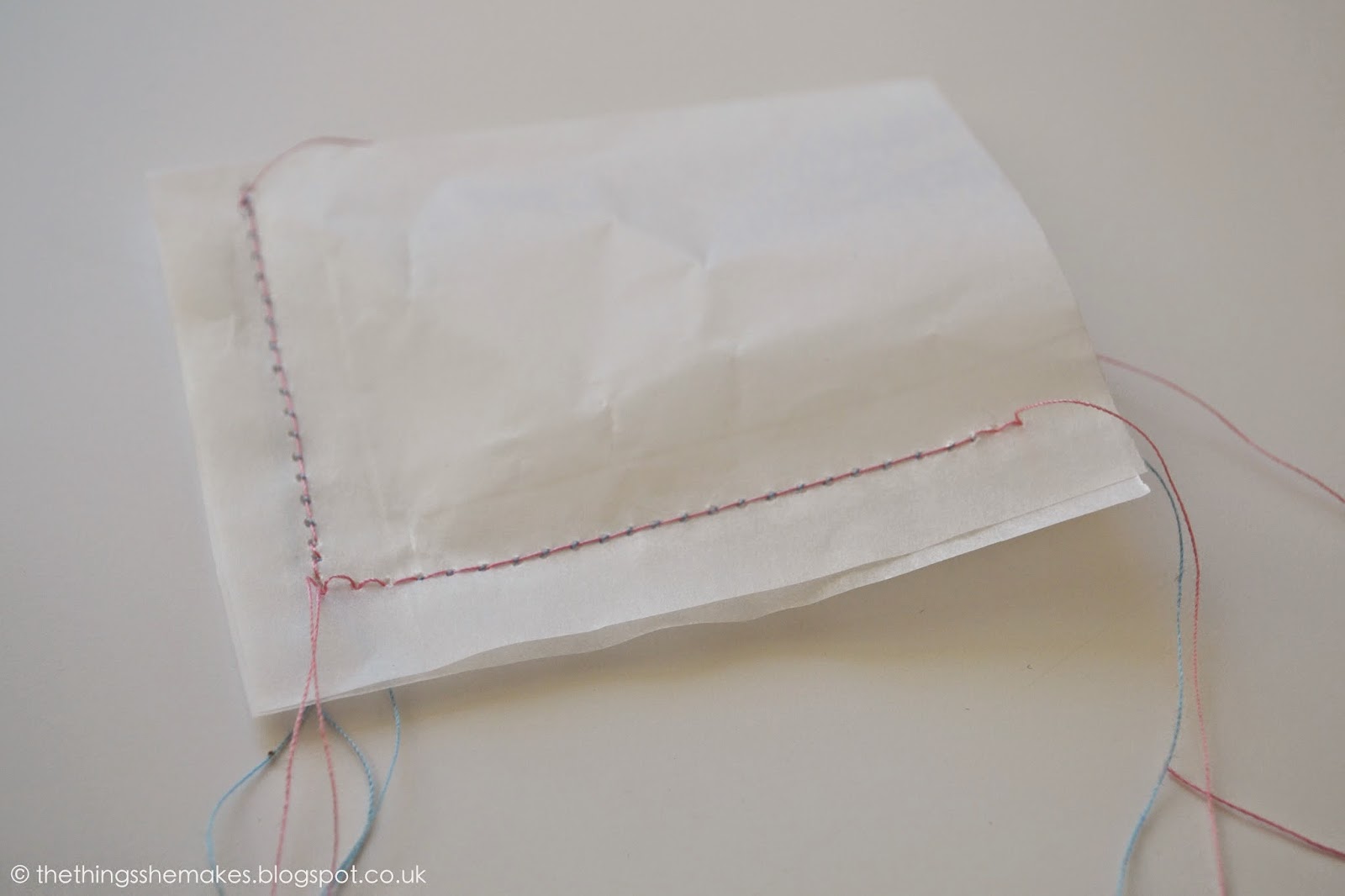 How to Make Stitched Paper Sweet Favours | The Things She Makes