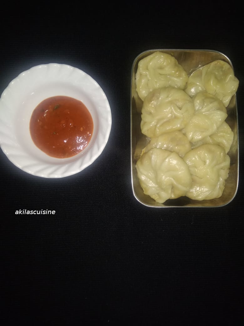 Steamed Vegetable Momos | Veg momos