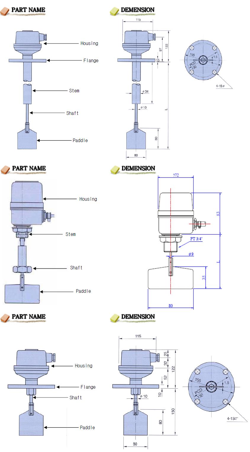 Paddle Level Switch | Wiratama Mitra Abadi