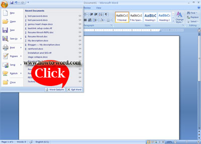 How to add developer tab to ribbon word 2007 | How to Word