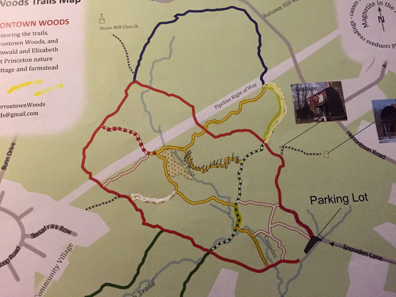 The Veblen House: New, Simplified Color Coding for Herrontown Trails