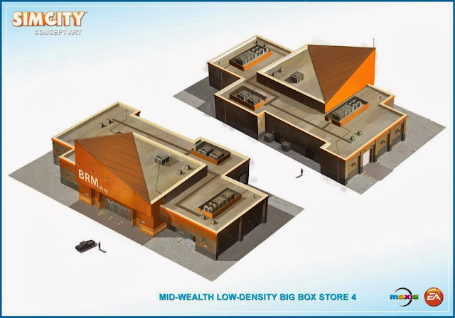 The Sim City Planning Guide: SimCity Conceptual Art