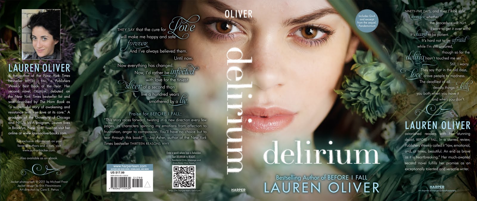 Eterno en lo fugaz: Reseña Delirium(Lauren Oliver)