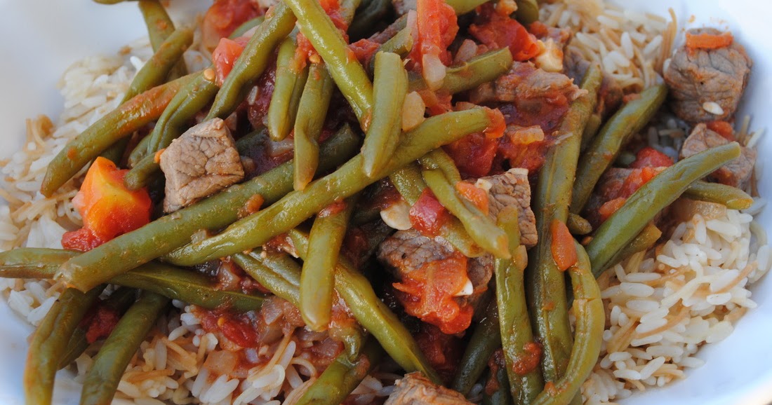 Loubieh Bil Lahme Recipe | LEBANESE RECIPES